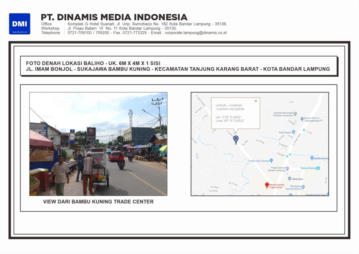 BALIHO Jl. Imam Bonjol Sukajawa Bambu Kuning, Tanjung Karang Barat ...