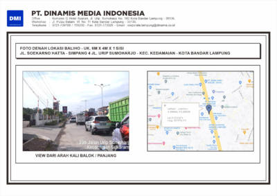BALIHO Jl. Soekarno Hatta Simpang 4 Jl. Urip Sumoharjo Kedamaian FV ...